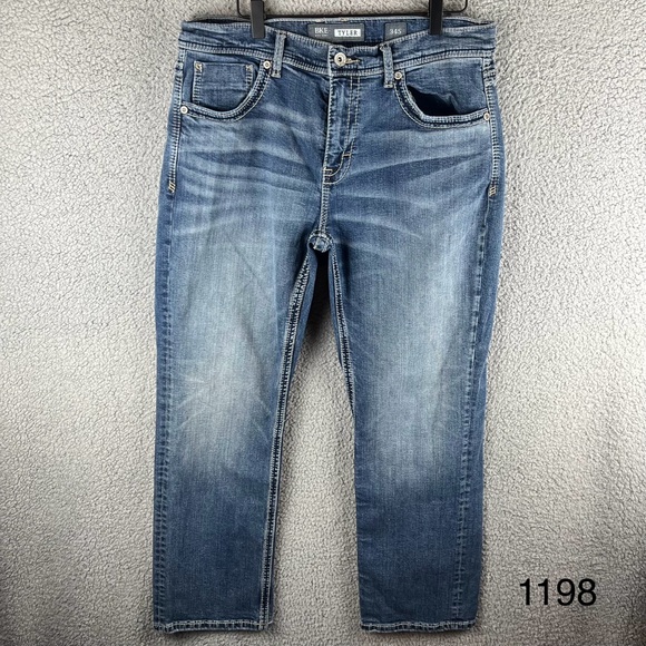 BKE | Jeans | Bke Mens Medium Wash Tyler Straight Leg Jeans Size 34 ...